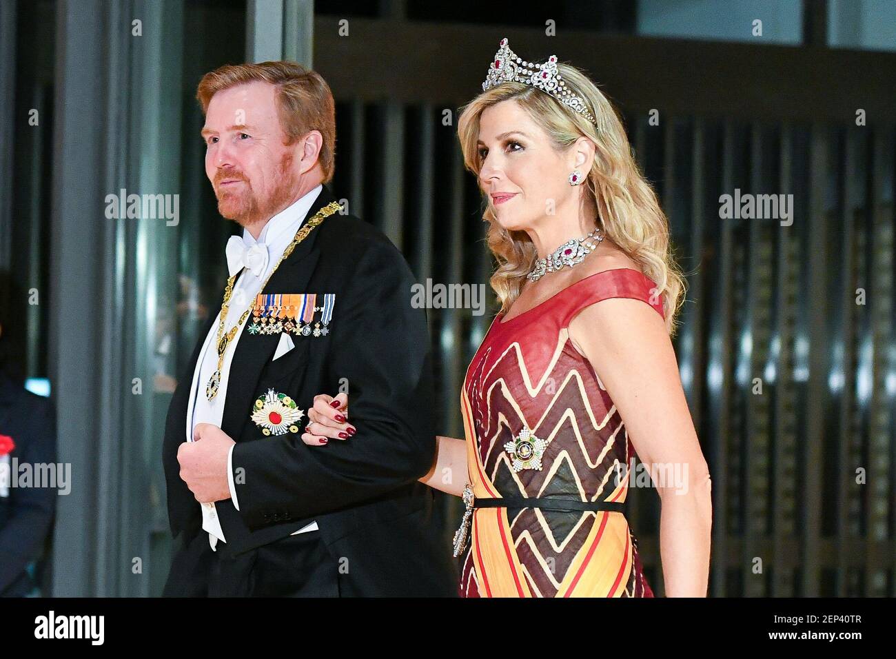 King Willem Alexander and Queen Maxima of the Netherlands during the ...