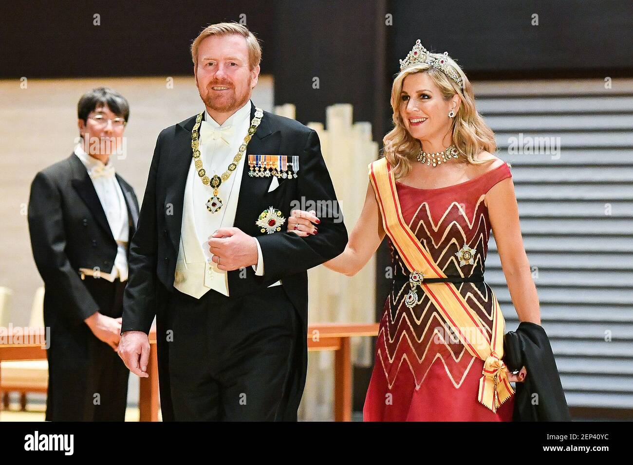King Willem Alexander and Queen Maxima of the Netherlands during the ...