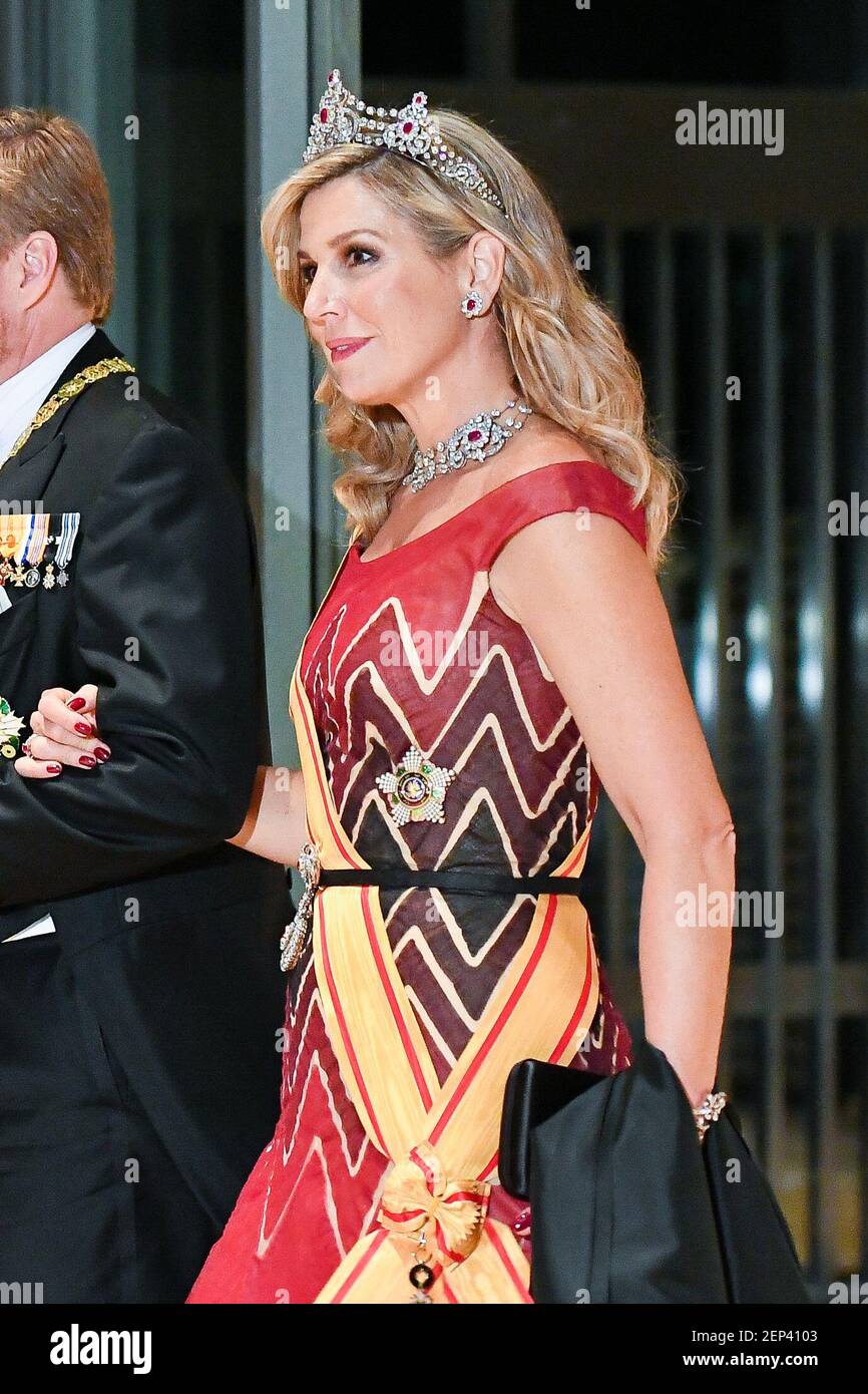 King Willem Alexander and Queen Maxima of the Netherlands during the ...