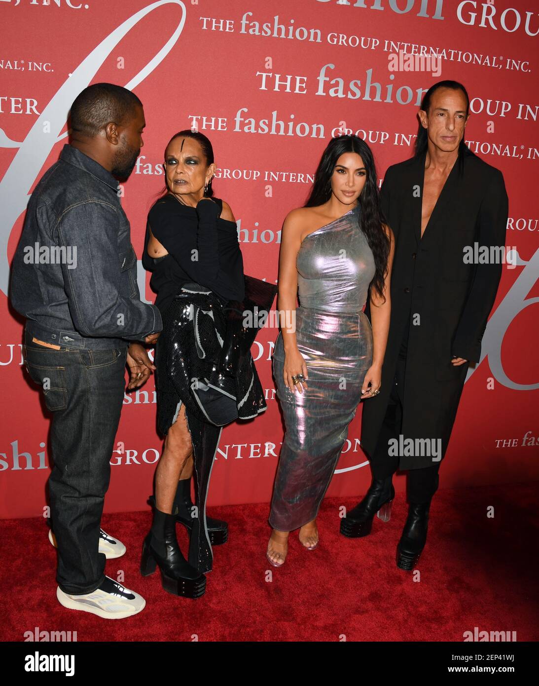 Kanye West Kim Kardashian West Michele Lamy Rick Owens Attends The