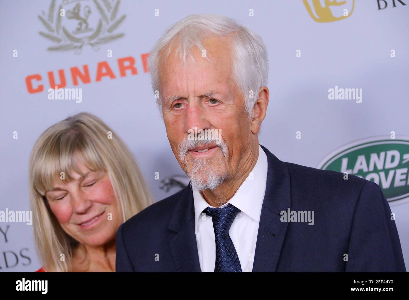 Paige Simpson and Michael Apted at the 2019 British Academy Britannia ...