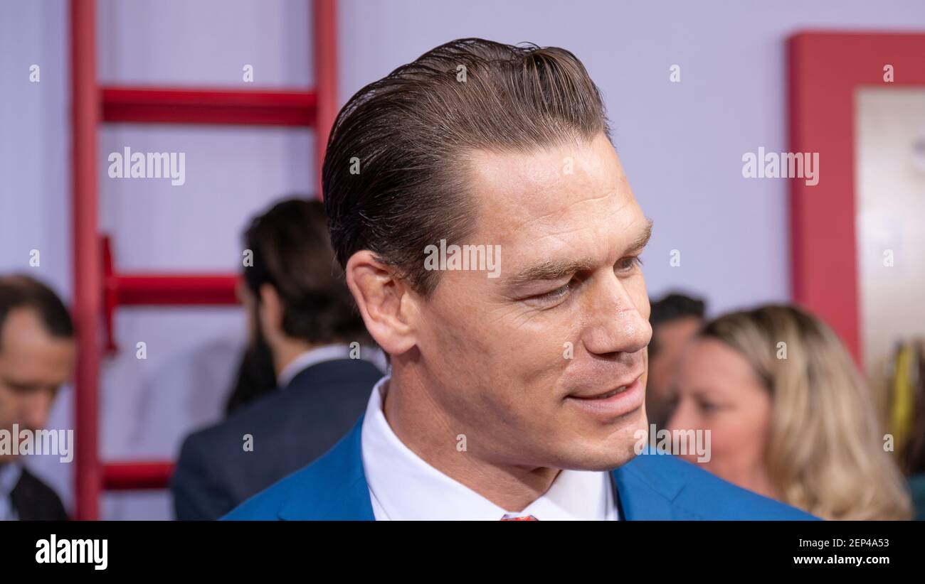 John Cena attends the Premiere of Paramount Pictures Playing with Fire ...