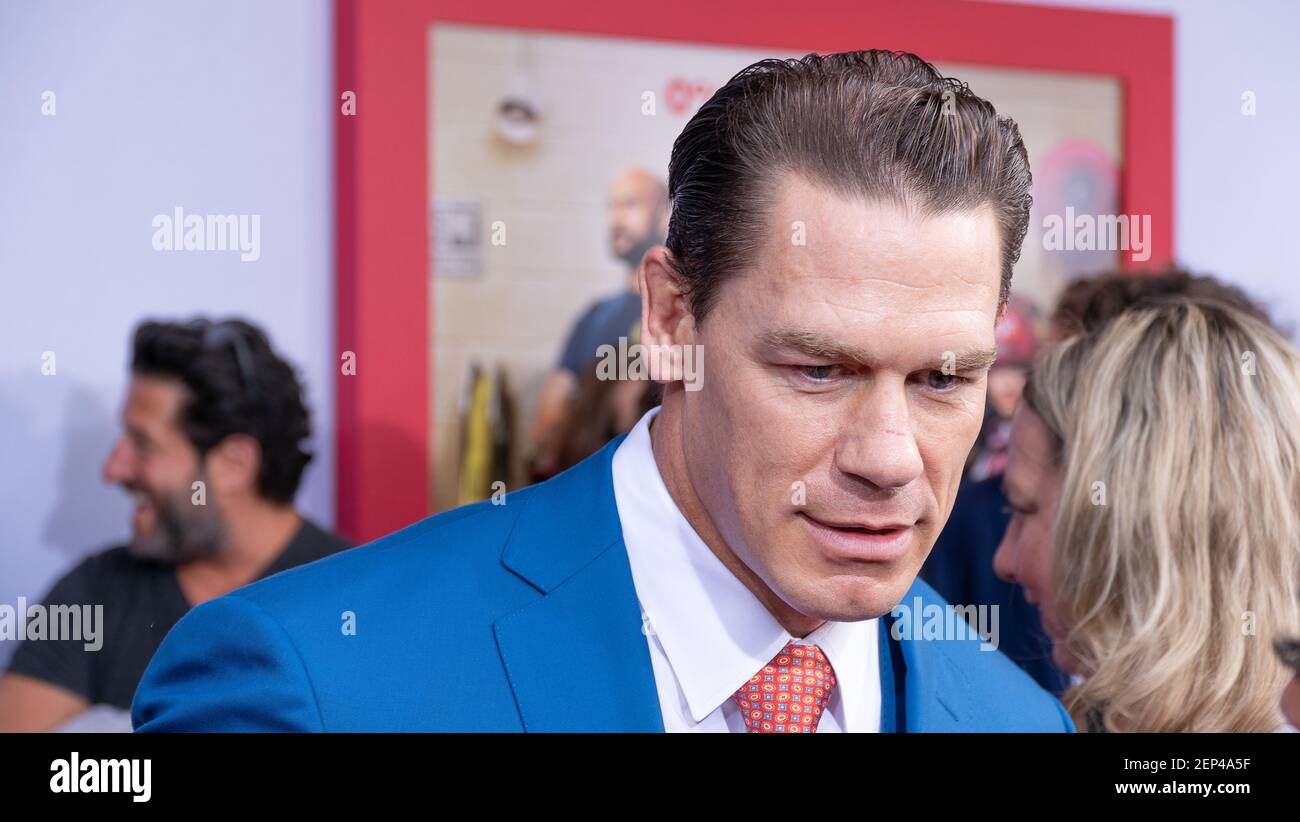 John Cena attends the Premiere of Paramount Pictures Playing with Fire ...