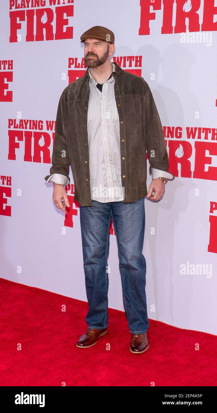 Tyler Mane attends the Premiere of Paramount Pictures Playing with Fire ...