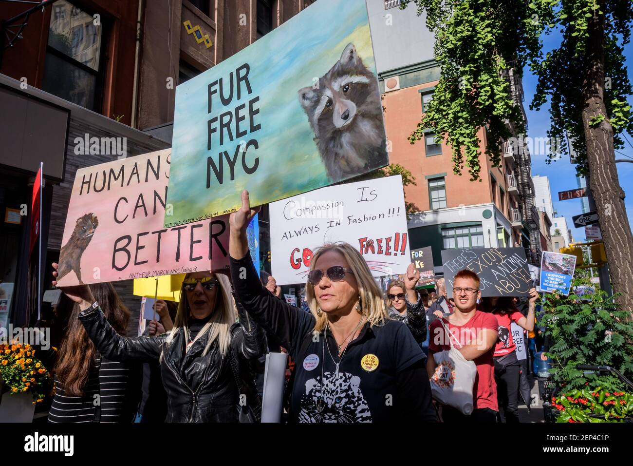 Hundreds of Animal Liberation activists targeted the gruesome fur trade ...