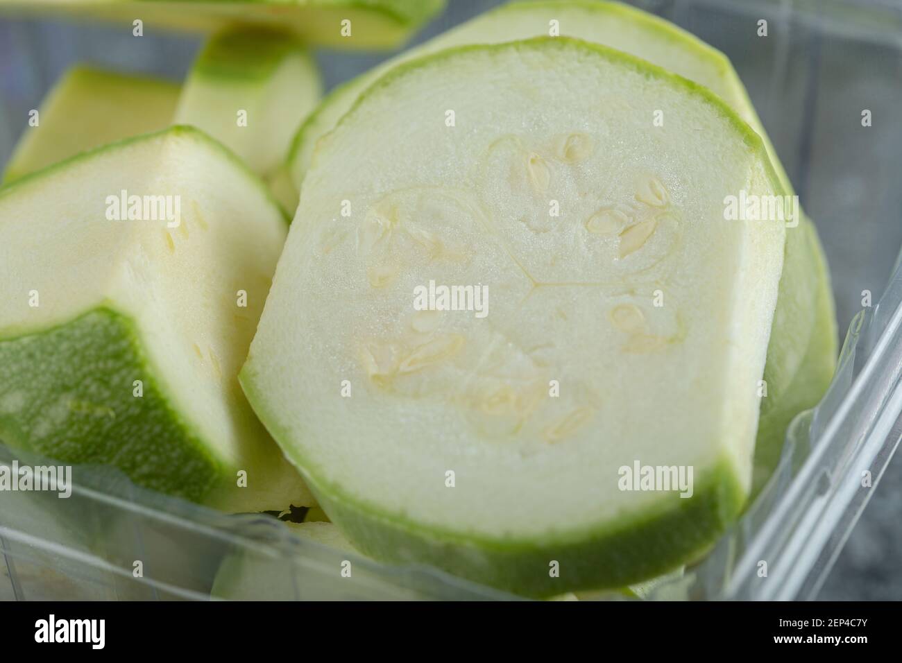 Courgette plant in container hi-res stock photography and images - Alamy