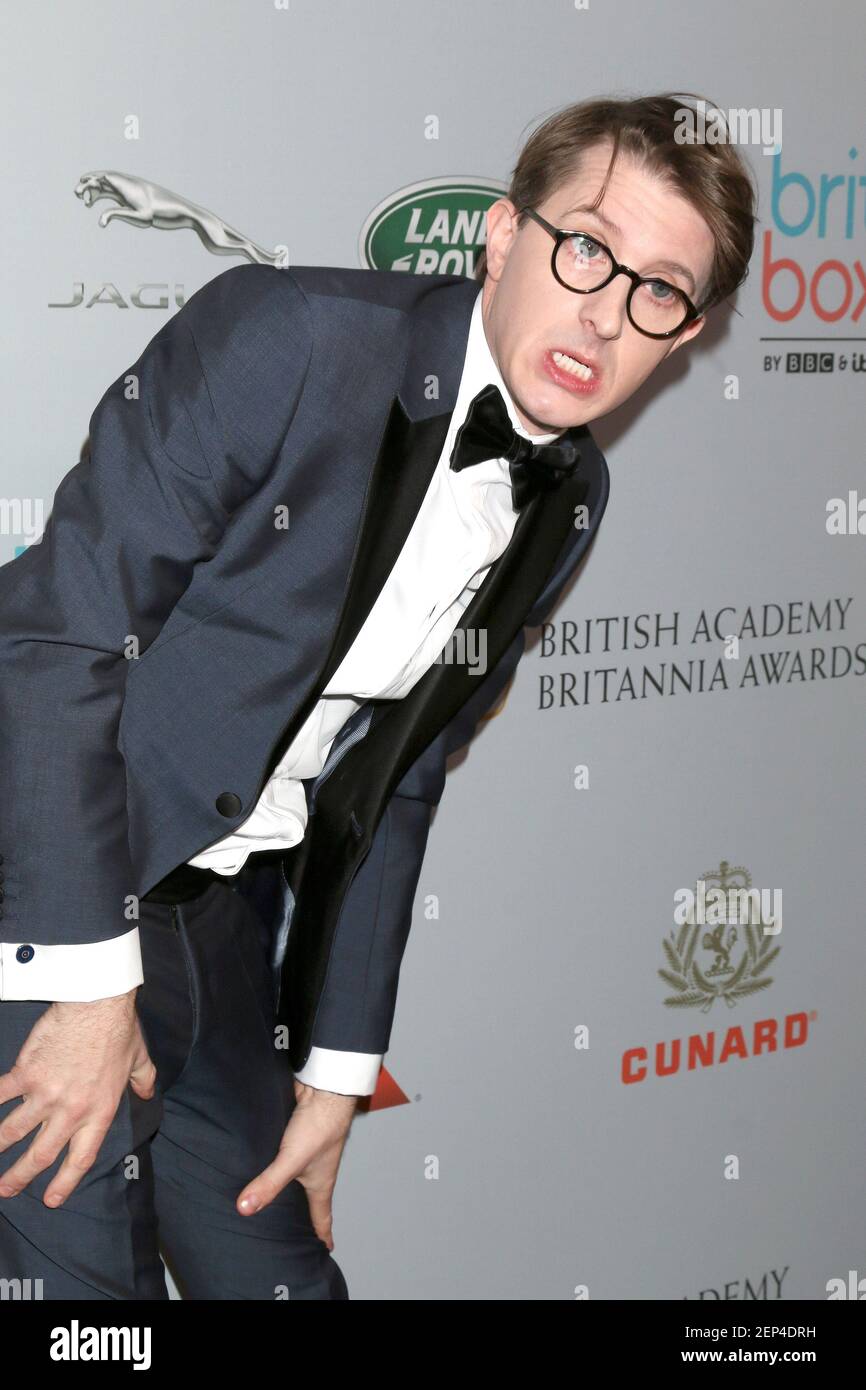 LOS ANGELES - OCT 25: James Veitch at the 2019 British Academy ...