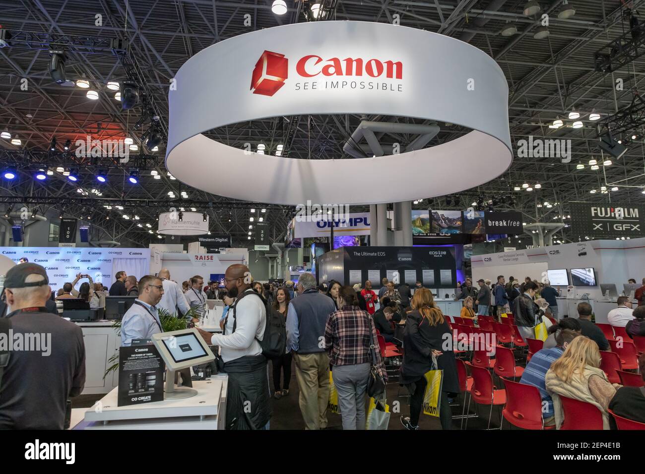 New York, NY, USA - October 25th, 2019: General view of PDN PhotoPlus ...