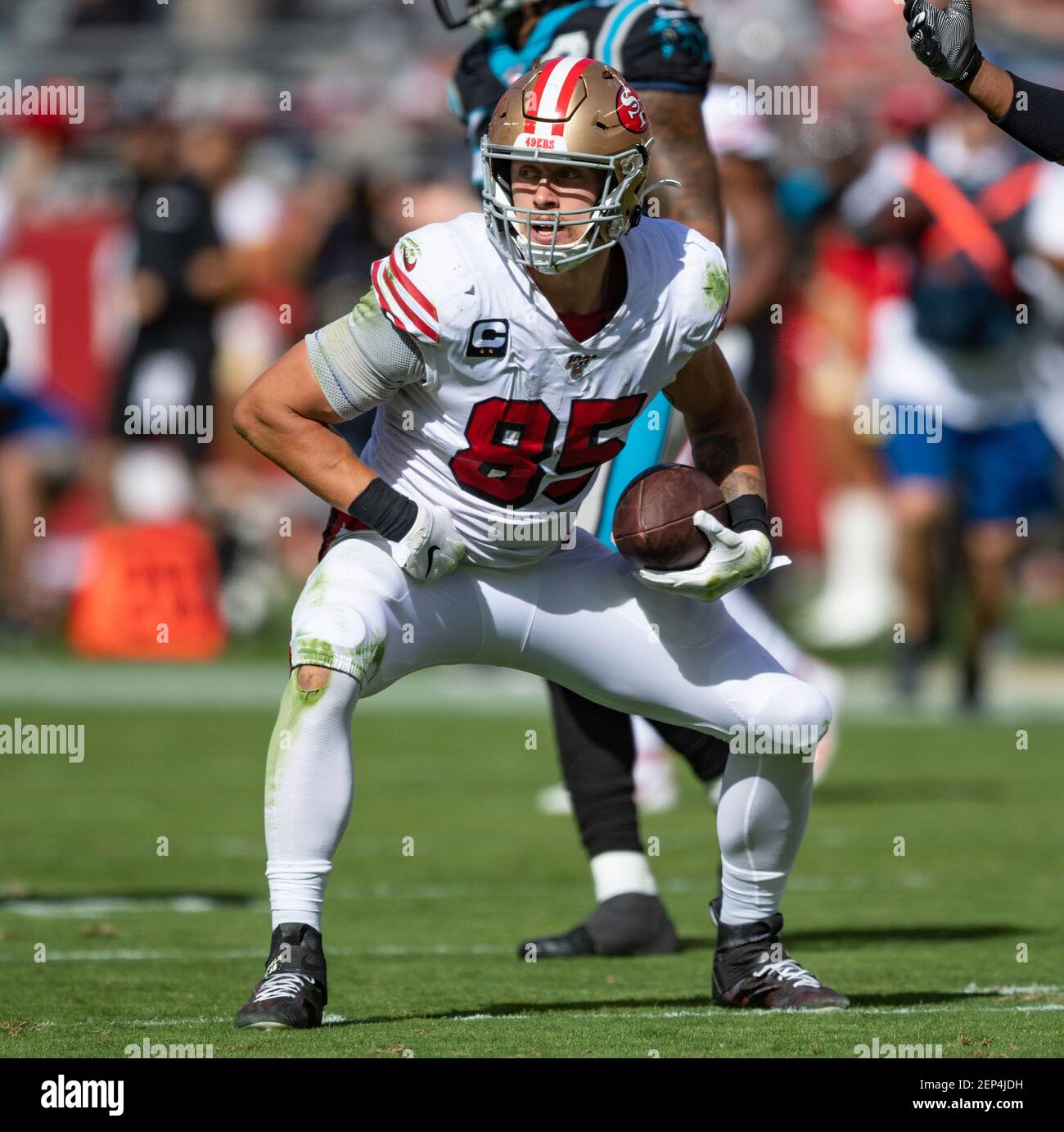 October 27, 2019: San Francisco 49ers tight end George Kittle (85 ...