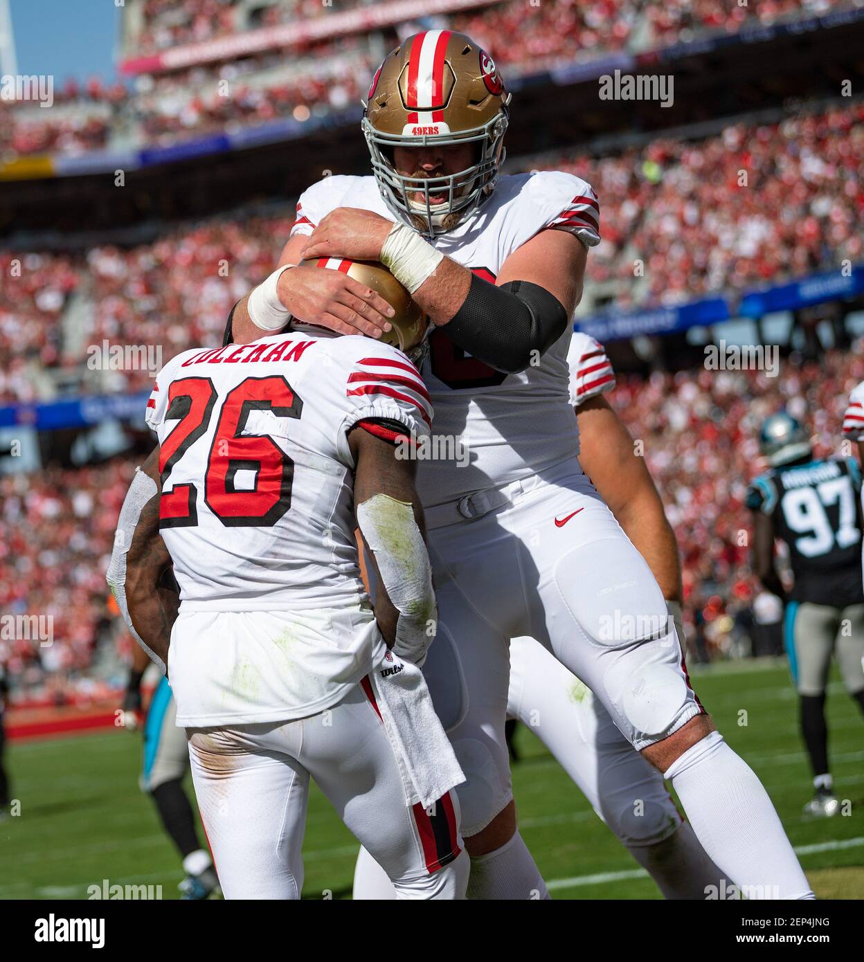 October 27, 2019: San Francisco 49ers offensive linebacker Mike Person ...