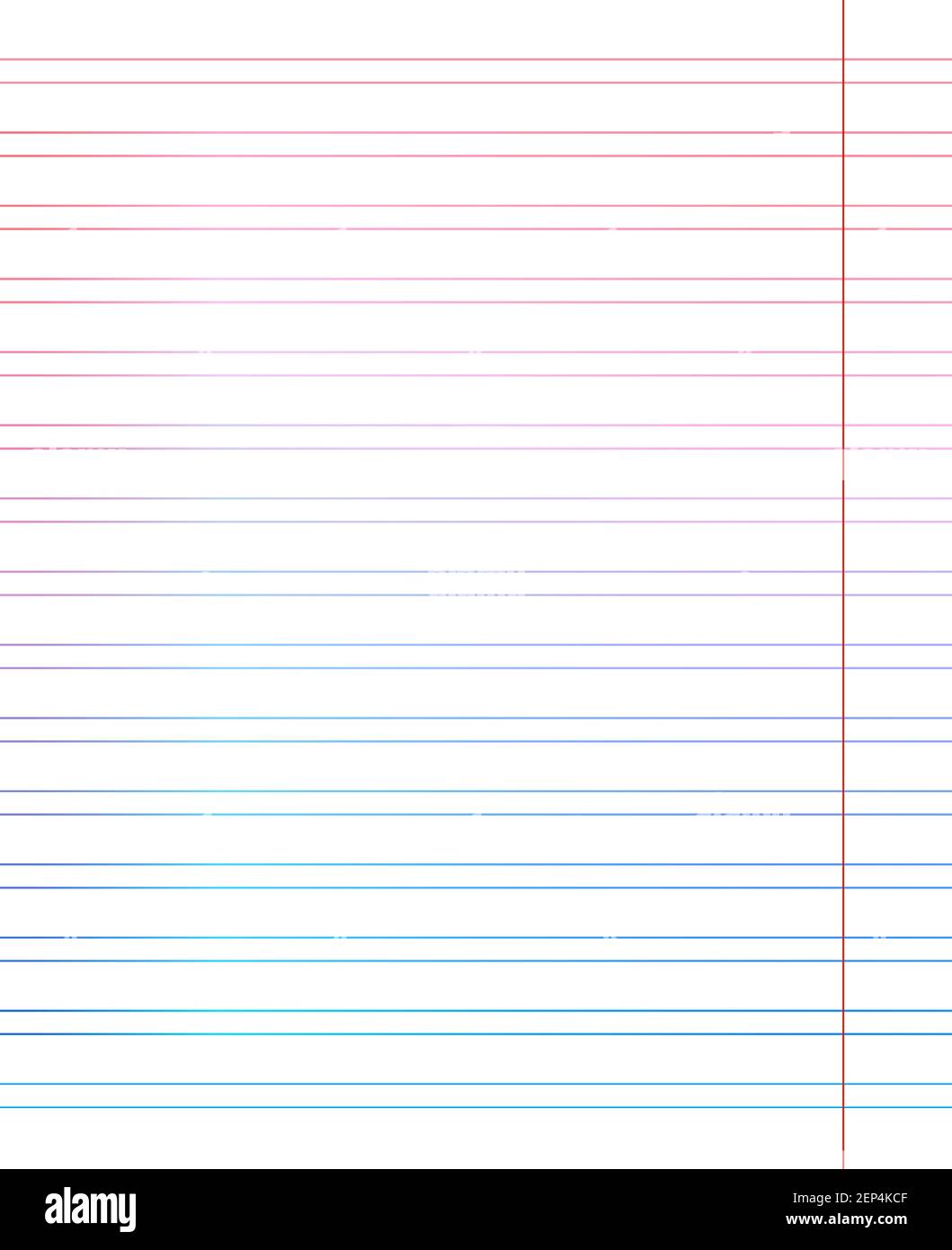 Grid paper. Abstract striped background with color horizontal lines ...