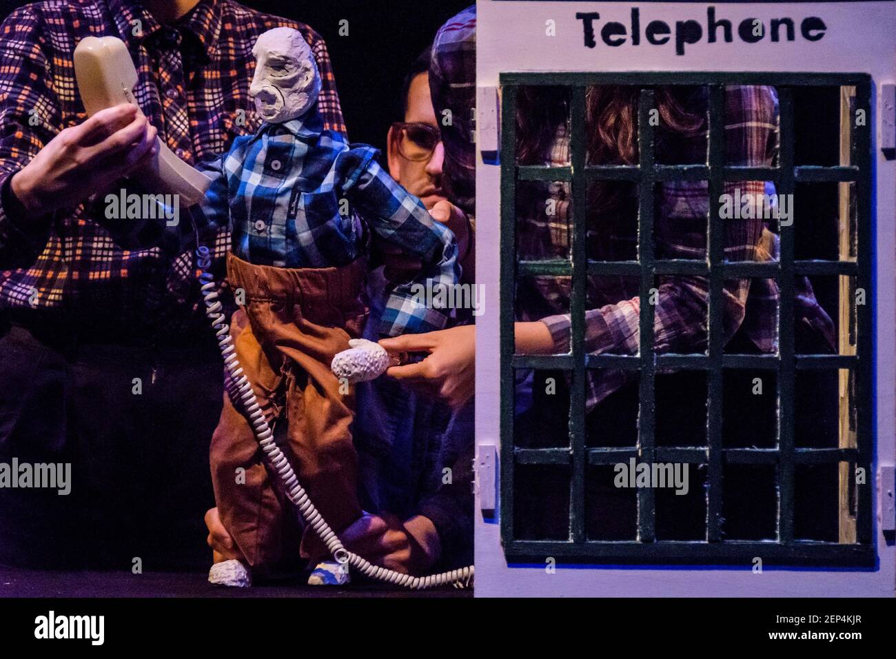 10. VINNY MRAZ: LAND LINE at 2019 La MaMa Puppet Slam. The La MaMa ...