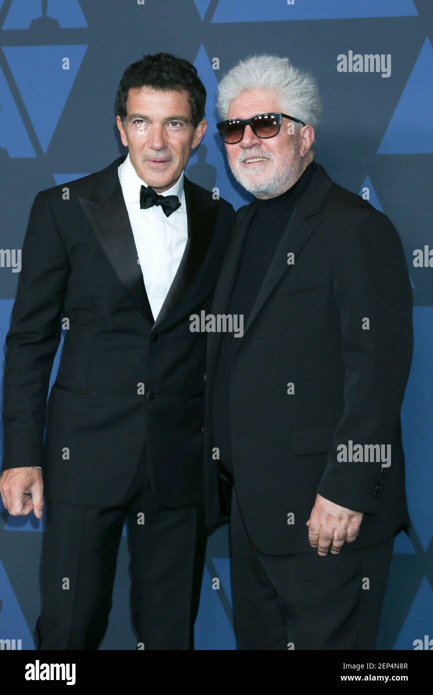 Antonio Banderas, Pedro Almodovar at the 11th Annual Governors Awards ...