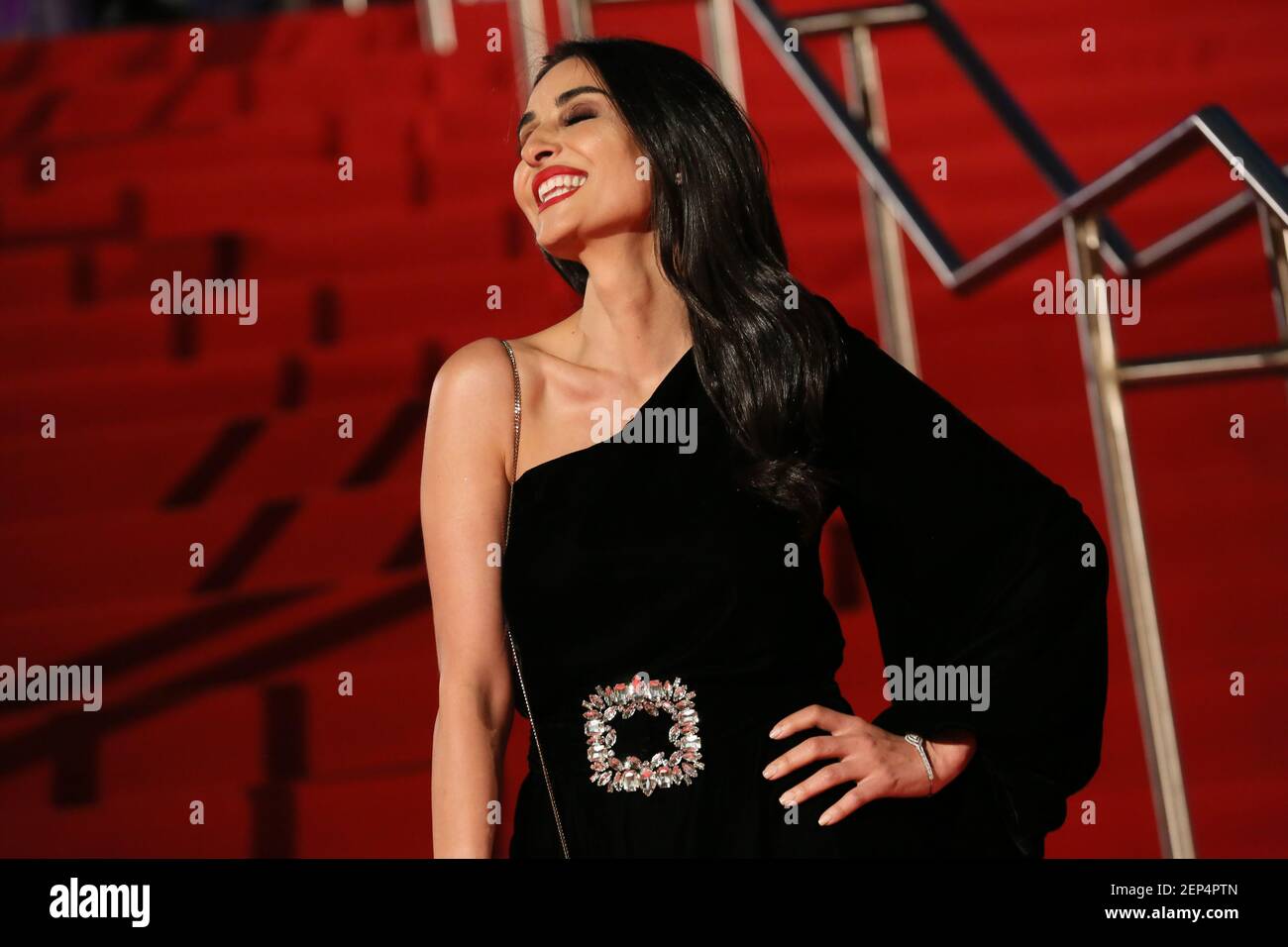 Actress Fatma Nasser attends the opening ceremony of the 30th edition ...