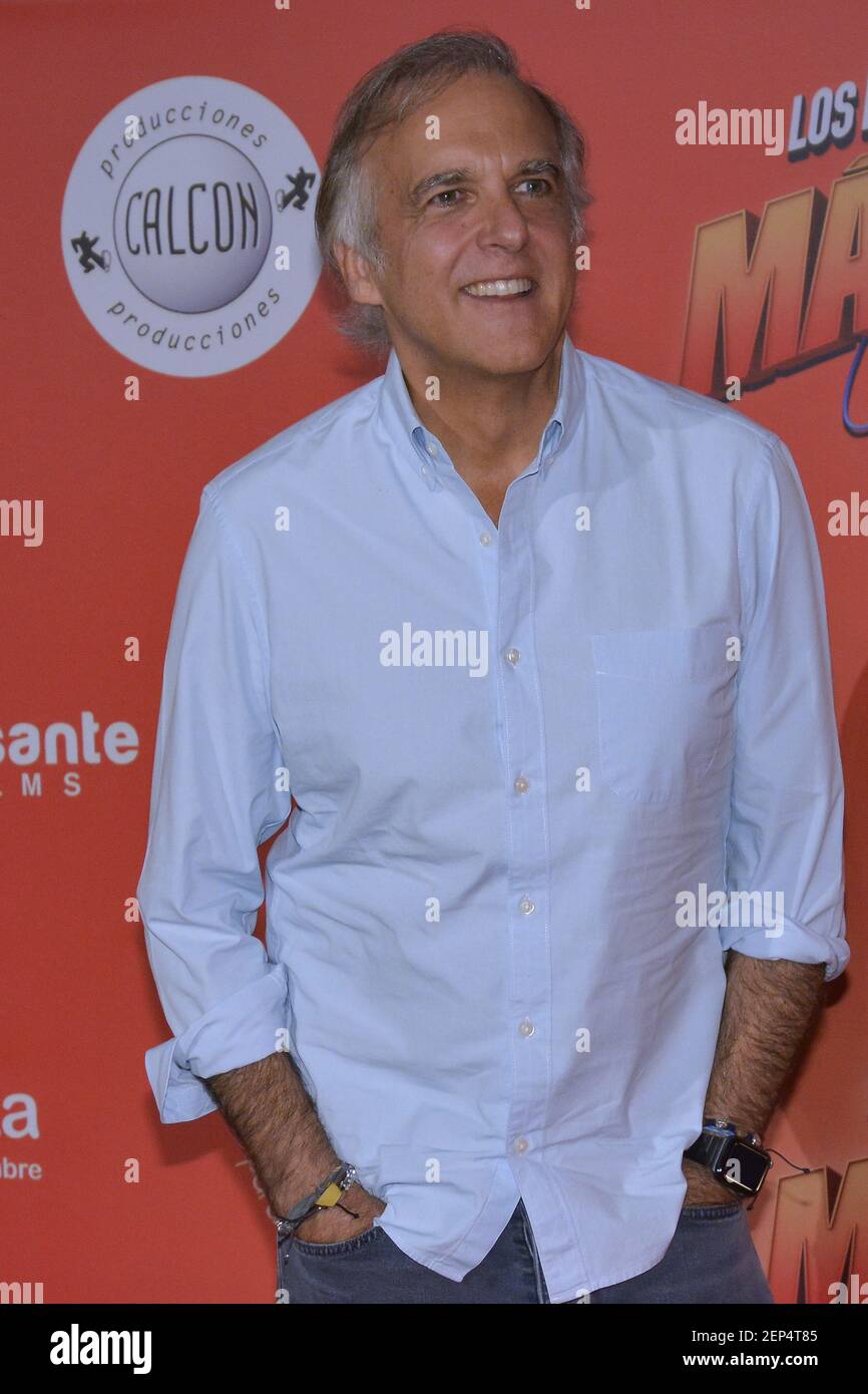 MEXICO CITY, MEXICO - OCTOBER 28: Francisco Arango poses for photos ...