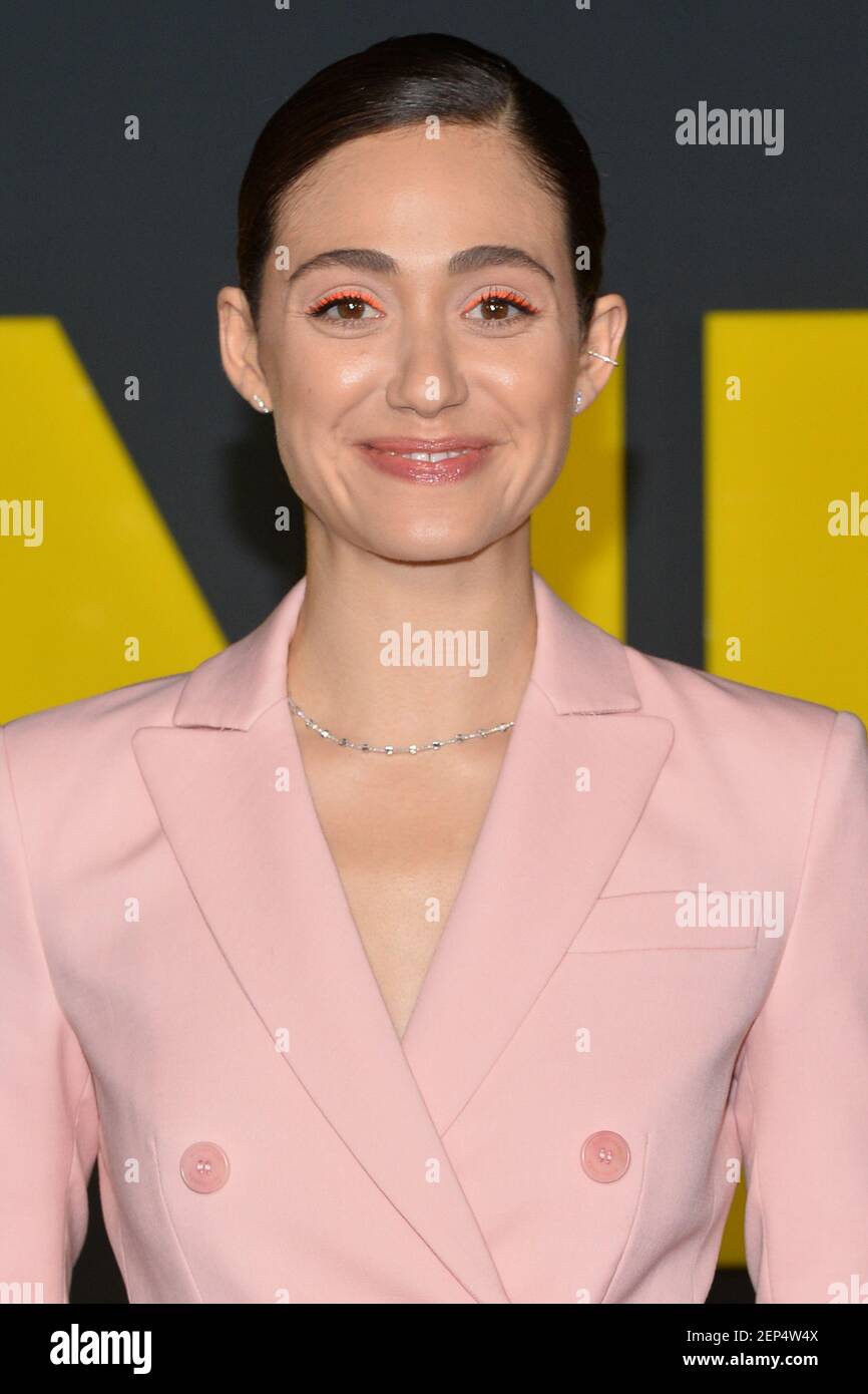 Actress Emmy Rossum attends Apple’s “The Morning Show” Global Premiere ...