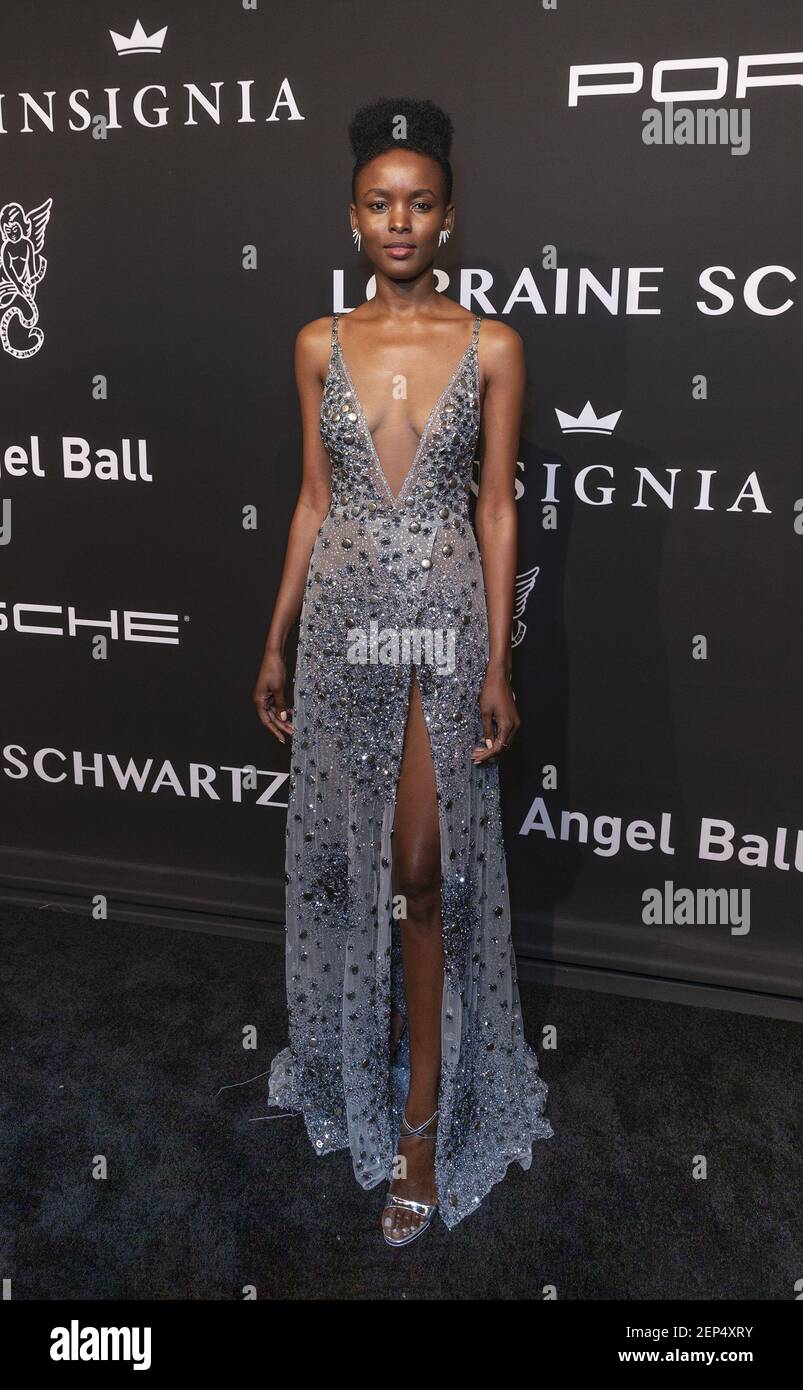 Flaviana Matata attends Angel Ball 2019 hosted by Gabrielle's Angel ...