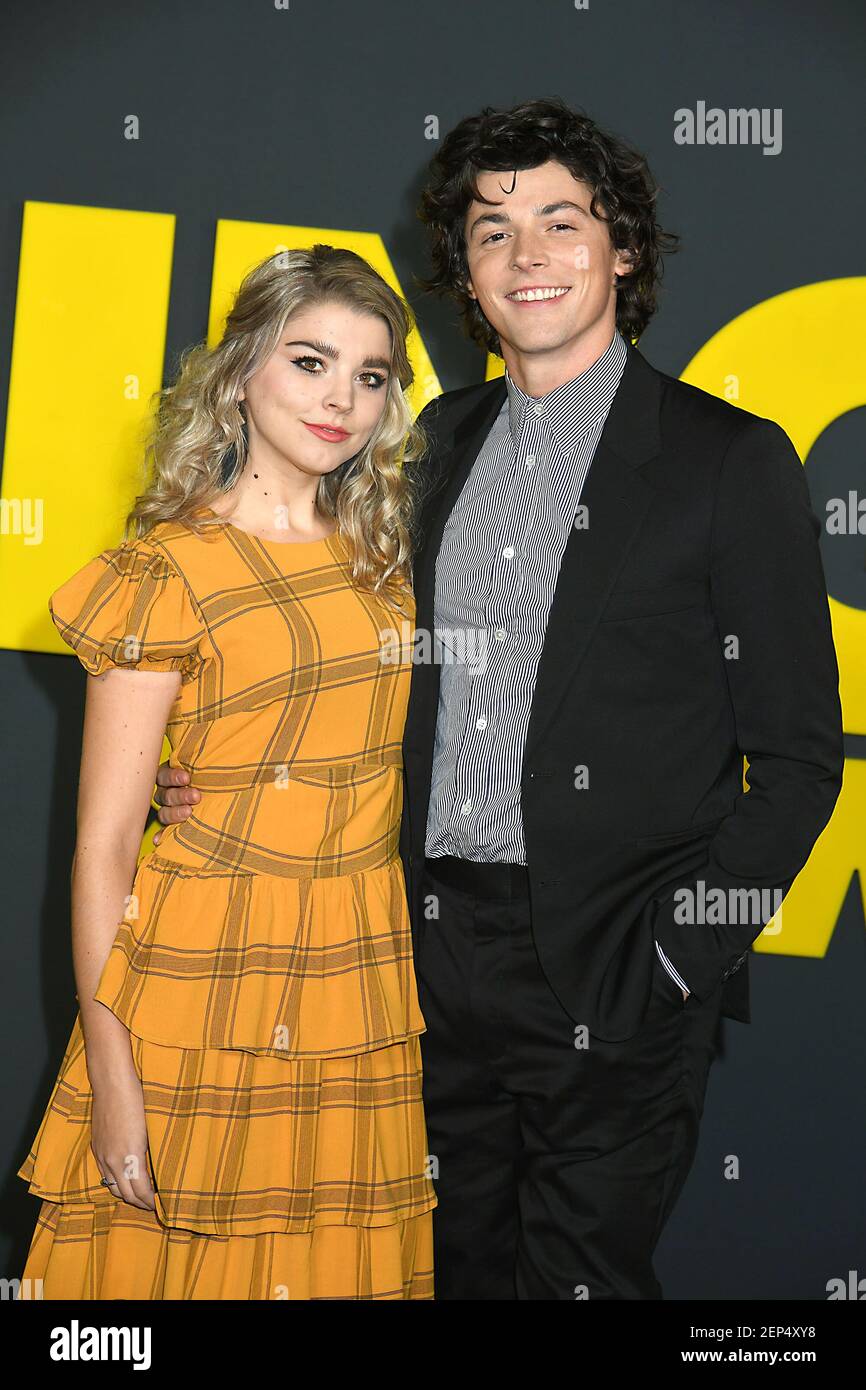 Adrian Blake Enscoe of "Dickinson" & Cindy Torin Shepard attends Apple ...