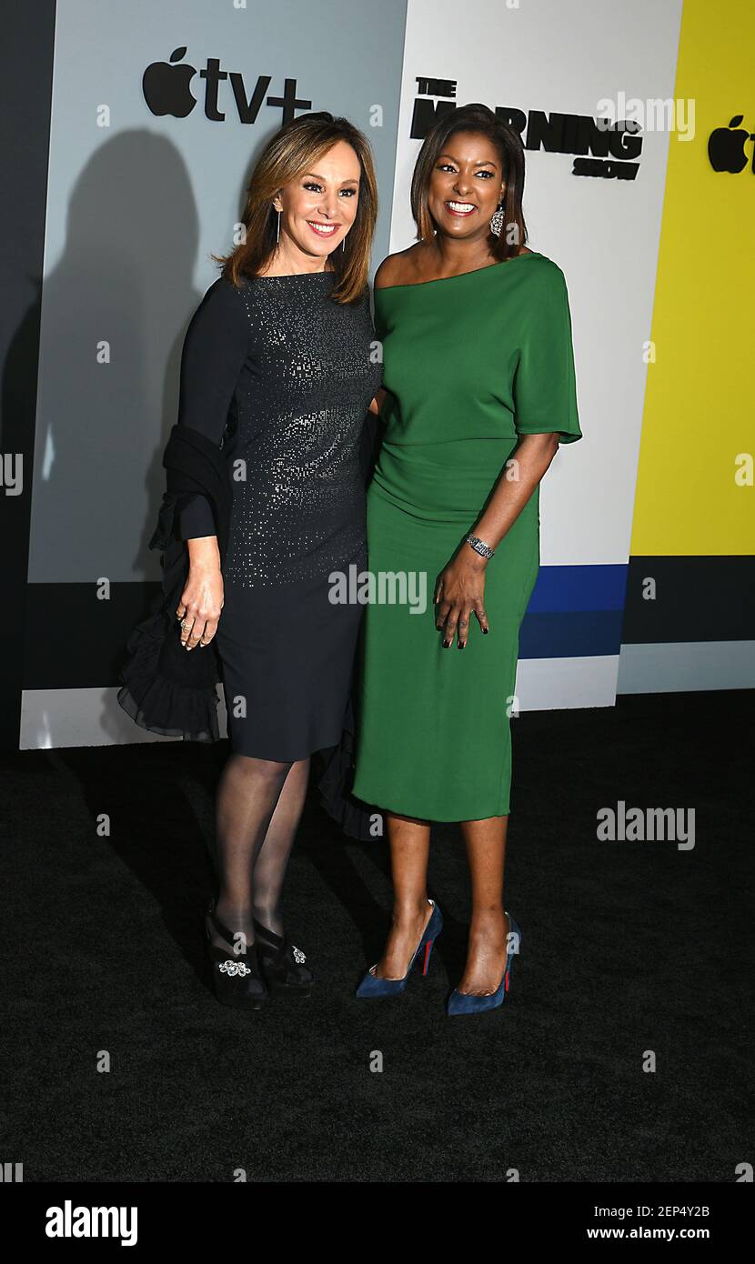 Rosanna Scotto And Lori Stokes Attend Apples The Morning Show Global Premiere Event On