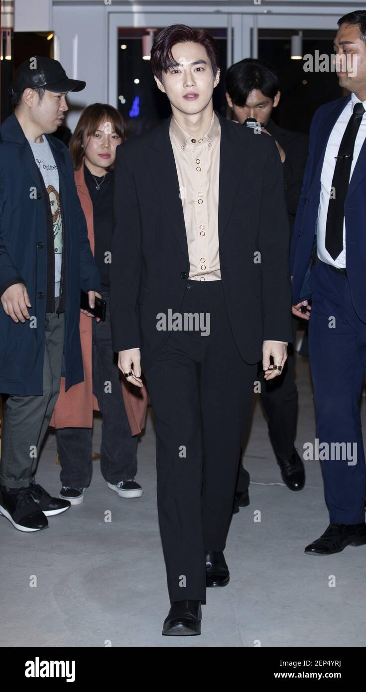 29 October 2019 - Seoul, South Korea : South Korean singer and actor ...