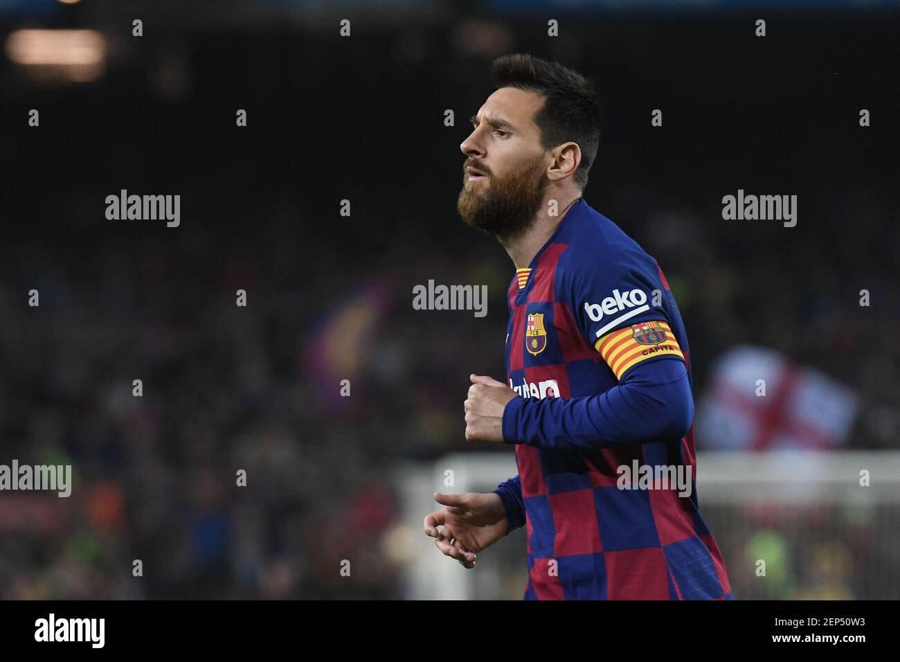 Lionel Messi of FC Barcelona during the match FC Barcelona v Real ...