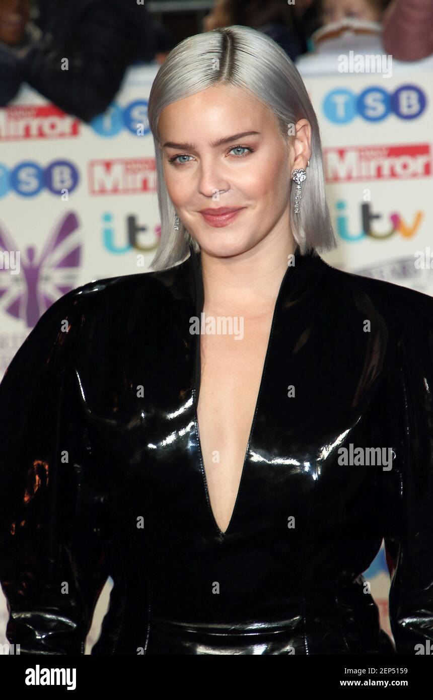Anne Marie on the red carpet at The Daily Mirror Pride of Britain ...