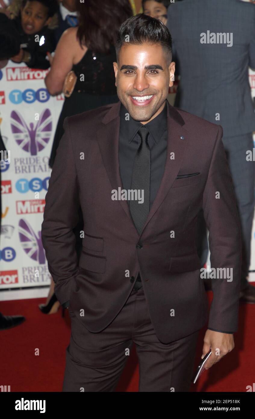 Dr Ranj Singh on the red carpet at The Daily Mirror Pride of Britain ...