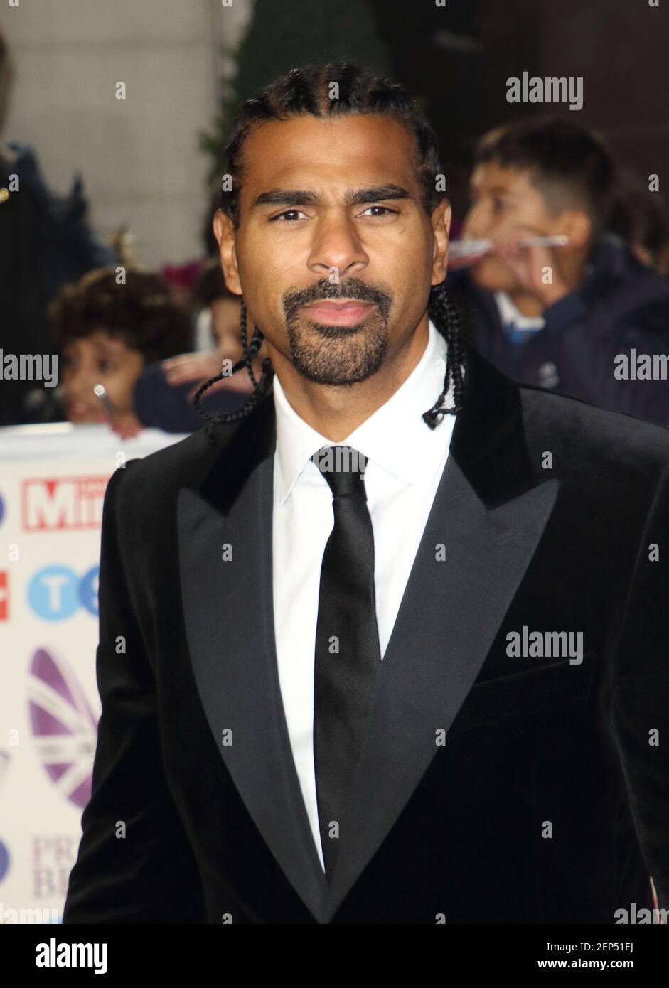 David Haye on the red carpet at The Daily Mirror Pride of Britain ...