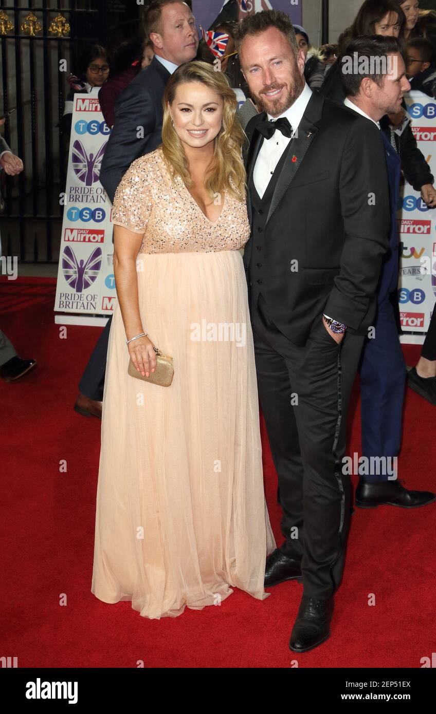 Ola Jordan and James Jordan on the red carpet at The Daily Mirror Pride ...