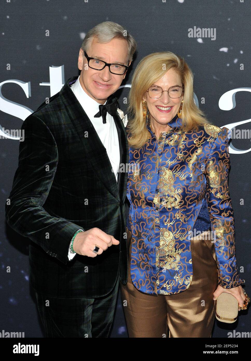 L-R: Director Paul Feig and Laurie feig attend the premiere of Last ...