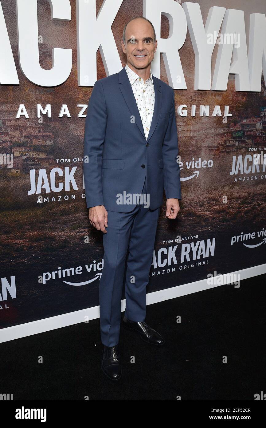Actor Michael Kelly attends The Premiere of “Tom Clancy’s Jack Ryan” at ...