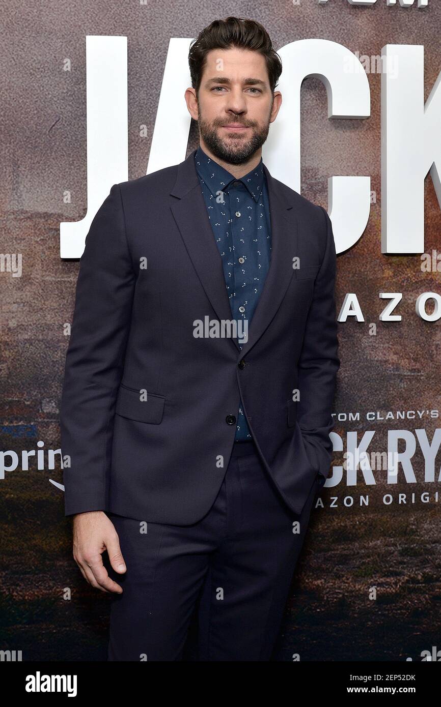 Actor John Krasinski Attends The Premiere Of Tom Clancys Jack Ryan” At The Metrograph In New