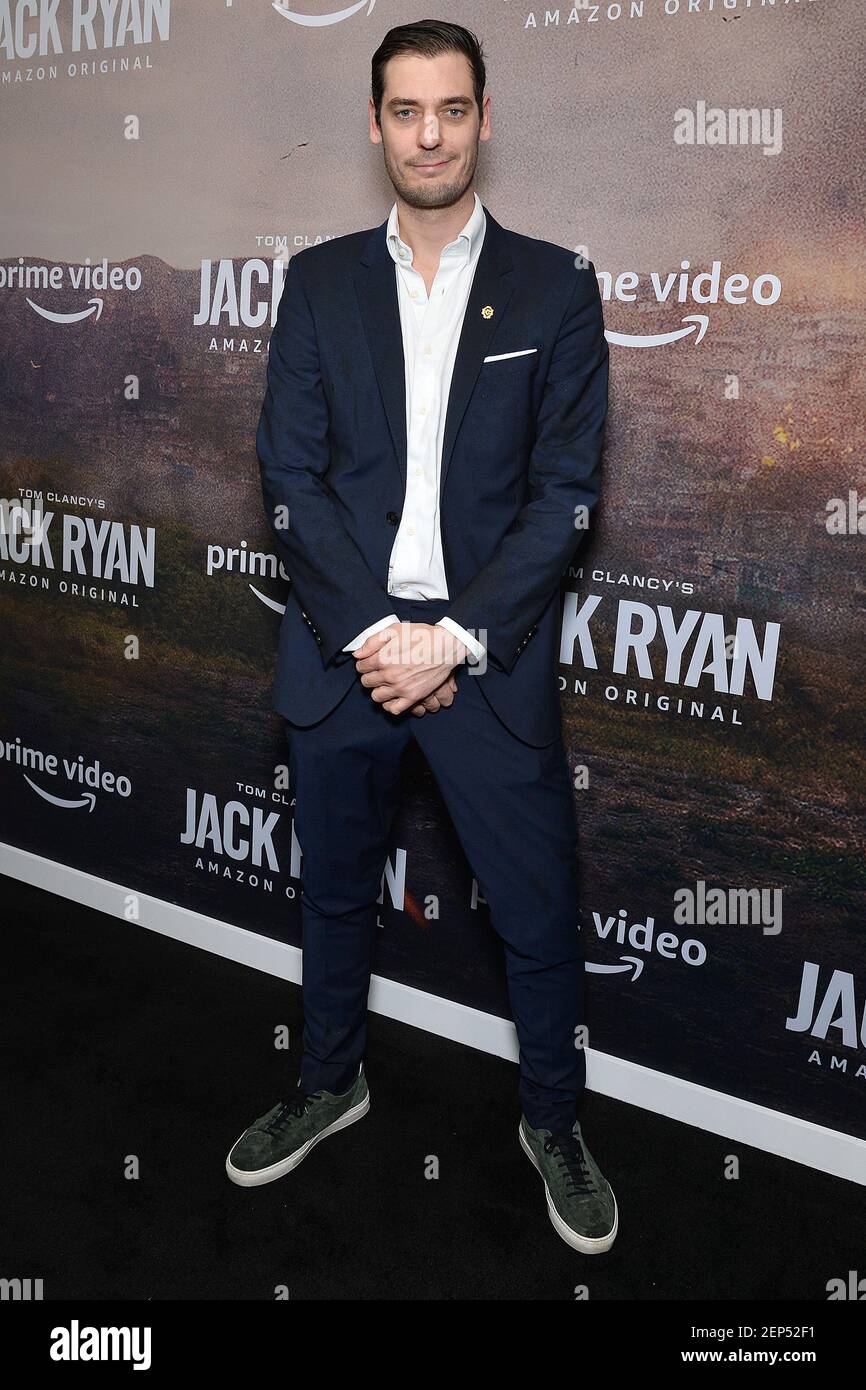 Erik Anderson attends The Premiere of “Tom Clancy’s Jack Ryan” at the ...