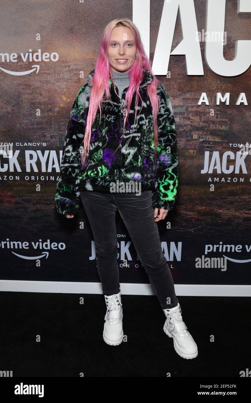 Mery Racauchi attends The Premiere of “Tom Clancy’s Jack Ryan” at the ...