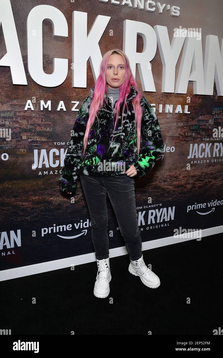 Mery Racauchi attends The Premiere of “Tom Clancy’s Jack Ryan” at the ...