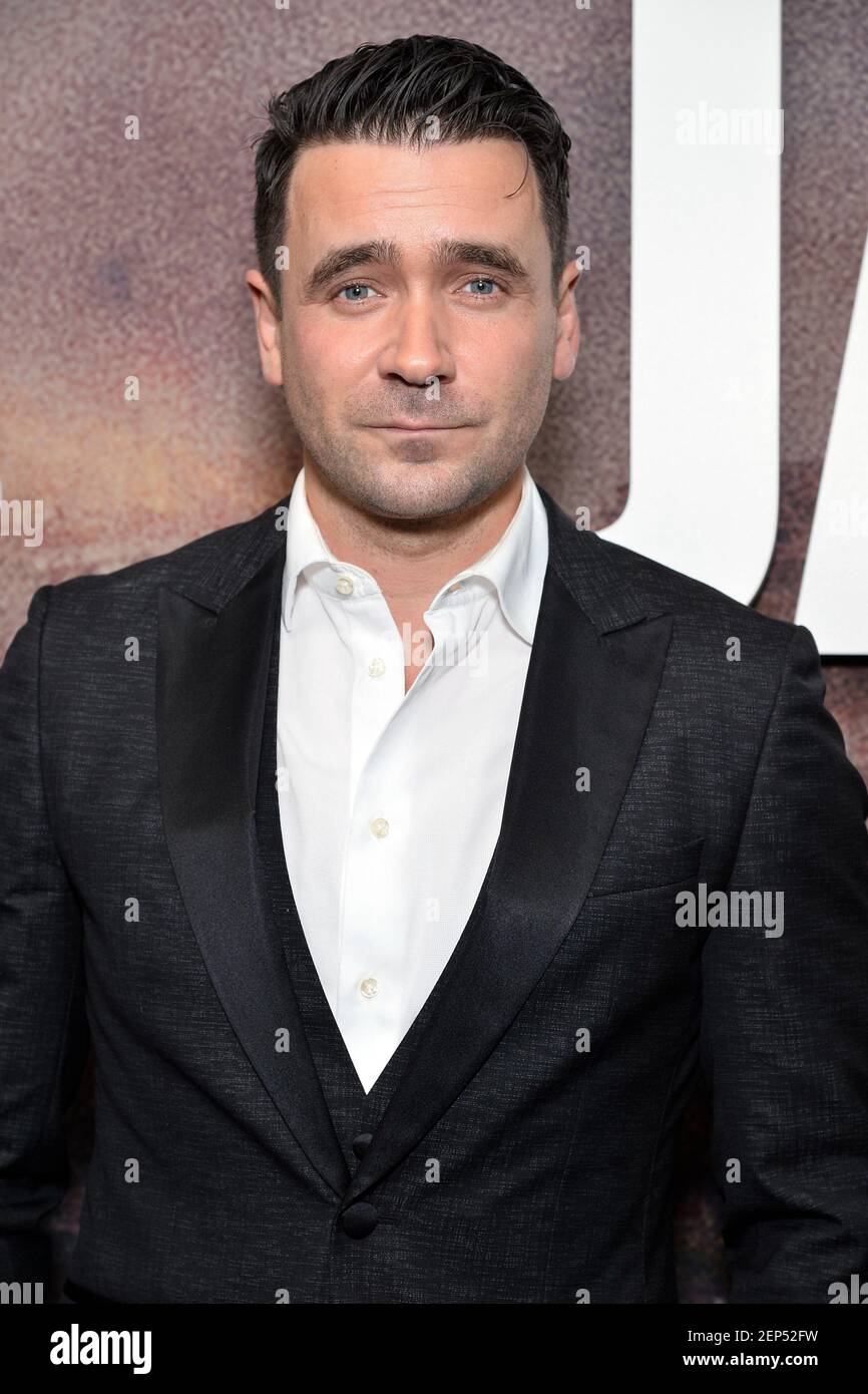 Allen Hawco attends The Premiere of “Tom Clancy’s Jack Ryan” at the ...