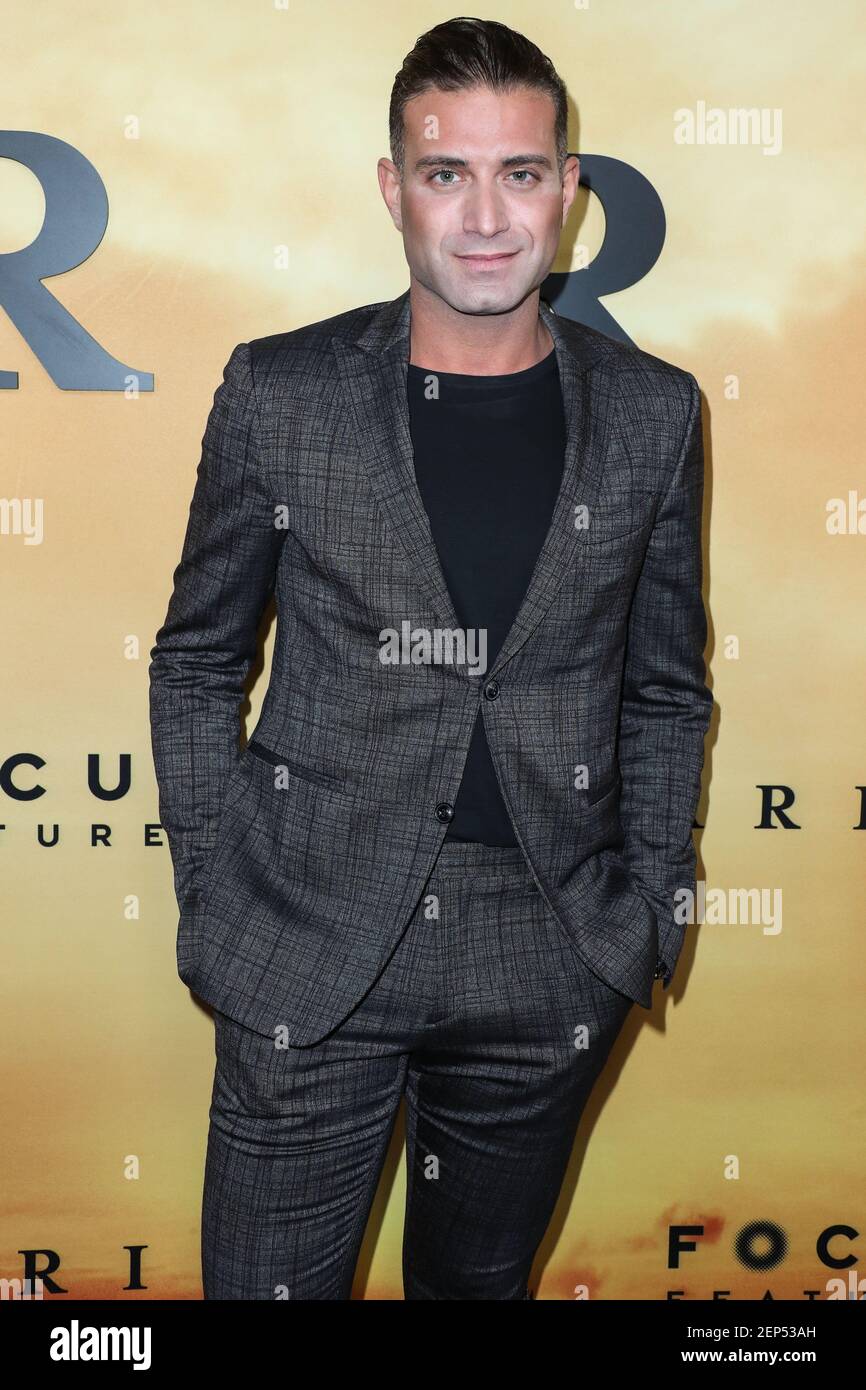 LOS ANGELES, CALIFORNIA, USA - OCTOBER 29: Actor Omar Sharif Jr ...