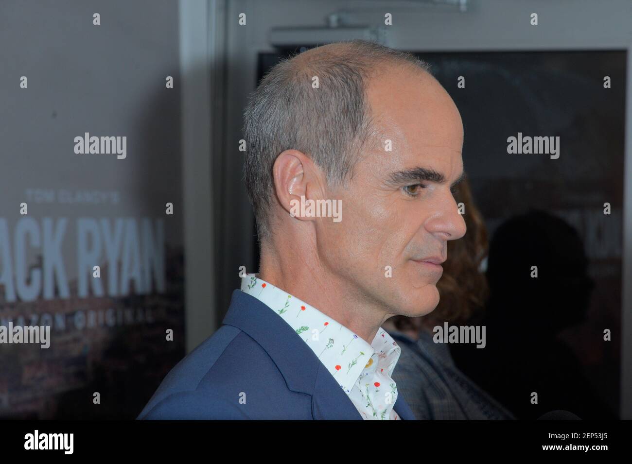 Michael Kelly attends the Season Two Premiere of Tom Clancy's Jack Ryan ...