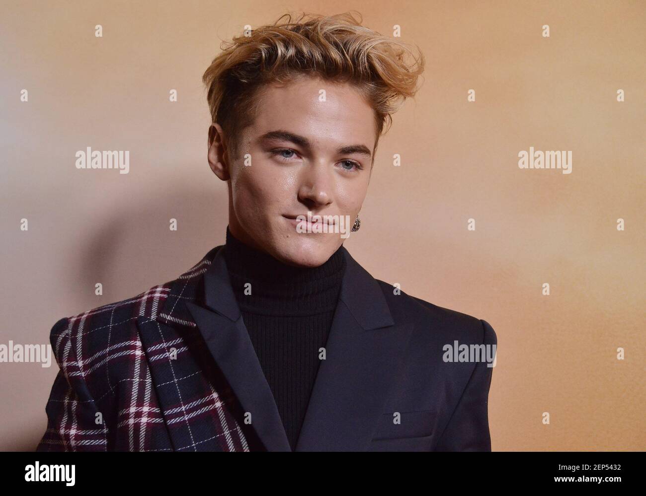 Mitchell Hoog arrives at the HARRIET Los Angeles Premiere held at The ...