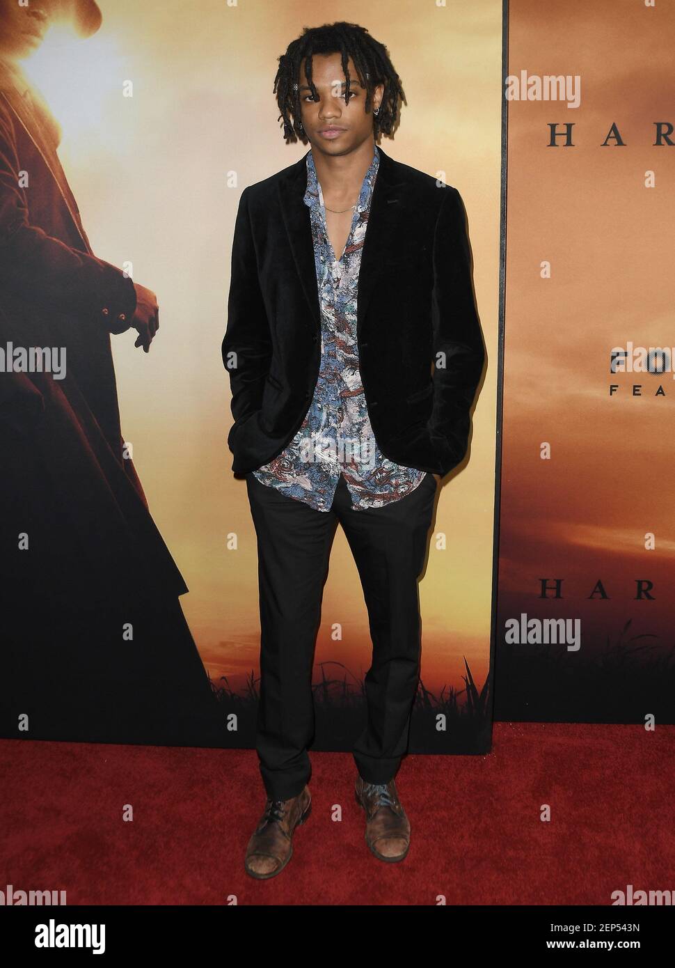 Henry Hunter Hall arrives at the HARRIET Los Angeles Premiere held at ...