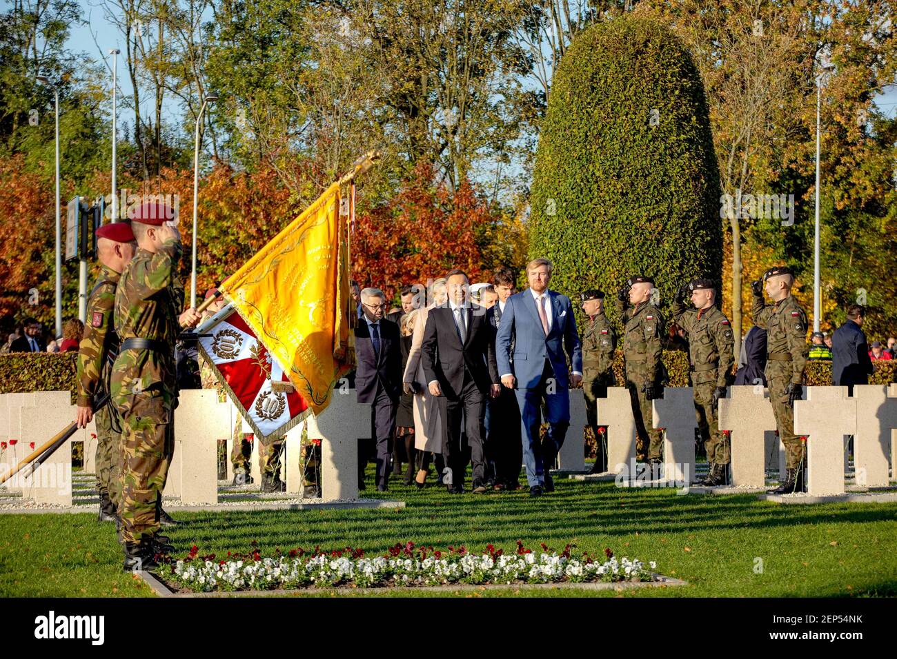 King Willem-Alexander and President Andrzej Duda and his wife, Agata ...