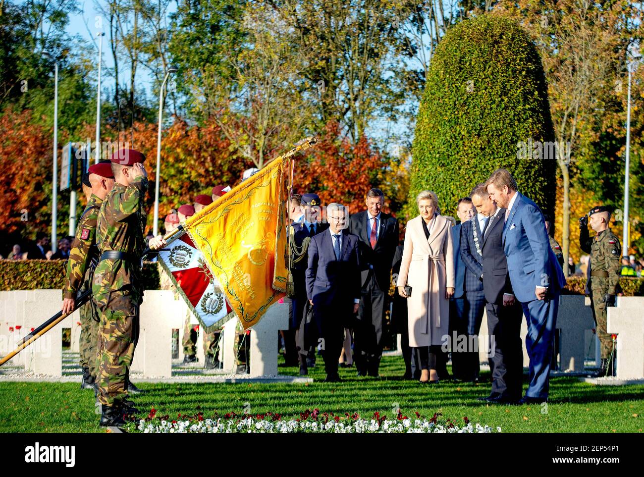 King Willem-Alexander and President Andrzej Duda and his wife, Agata ...