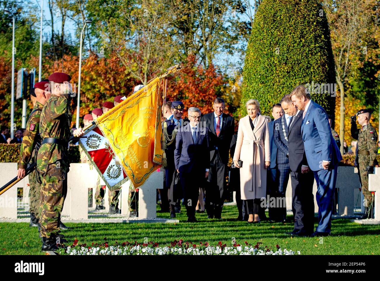 King Willem-Alexander and President Andrzej Duda and his wife, Agata ...