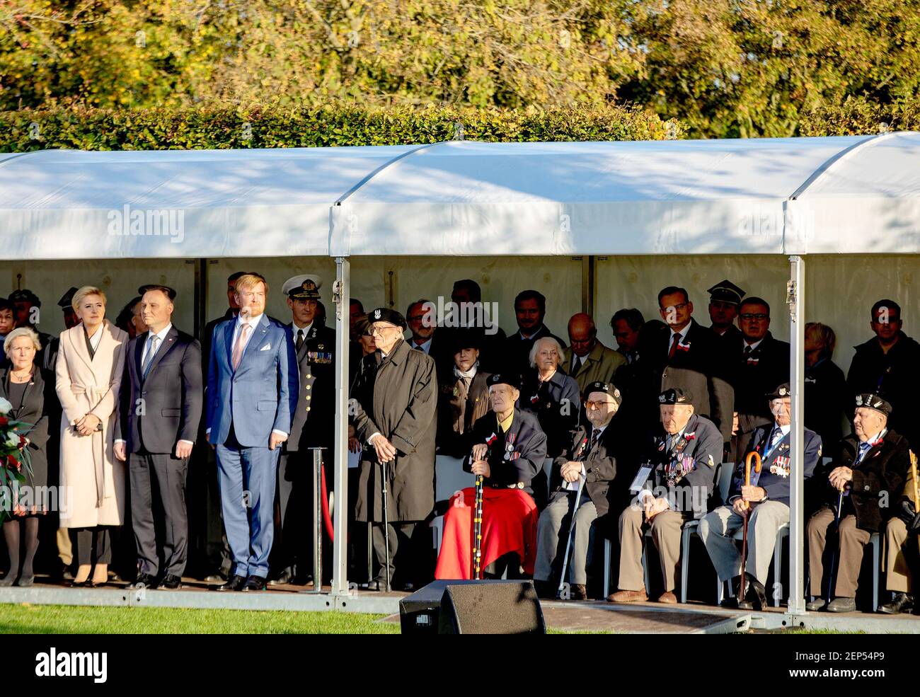 King Willem-Alexander and President Andrzej Duda and his wife, Agata ...