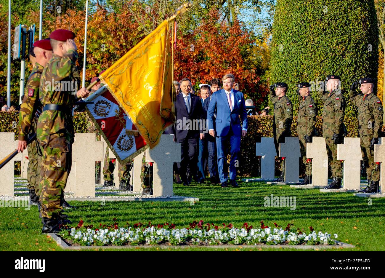 King Willem-Alexander and President Andrzej Duda and his wife, Agata ...
