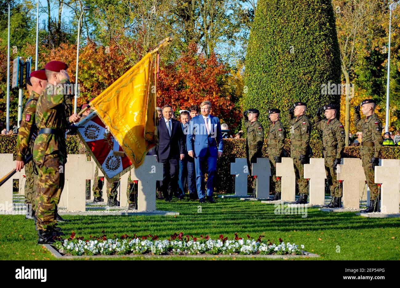 King Willem-Alexander and President Andrzej Duda and his wife, Agata ...