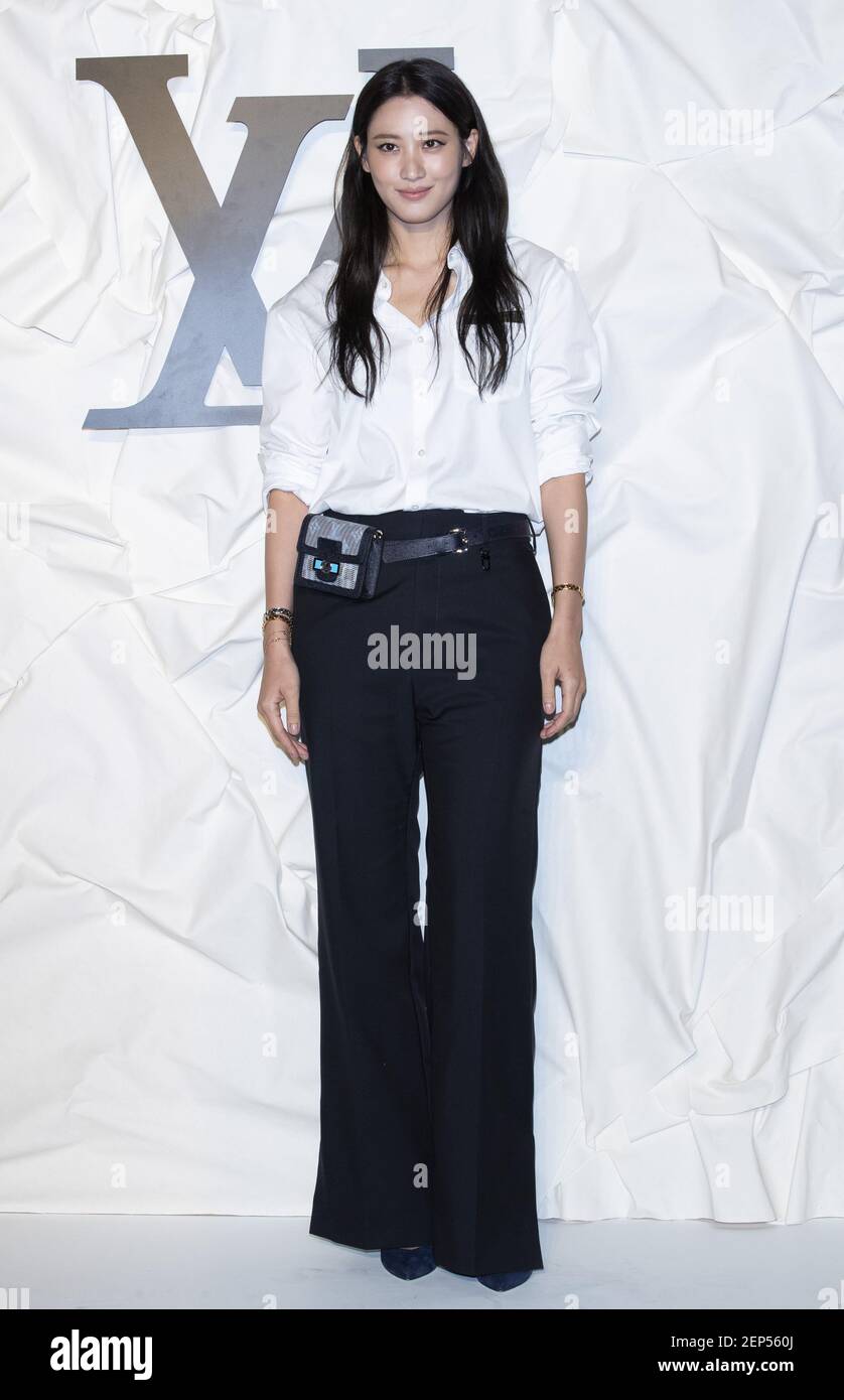 South Korean actress Claudia Kim (real name: Kim Soo-Hyun), attends a ...