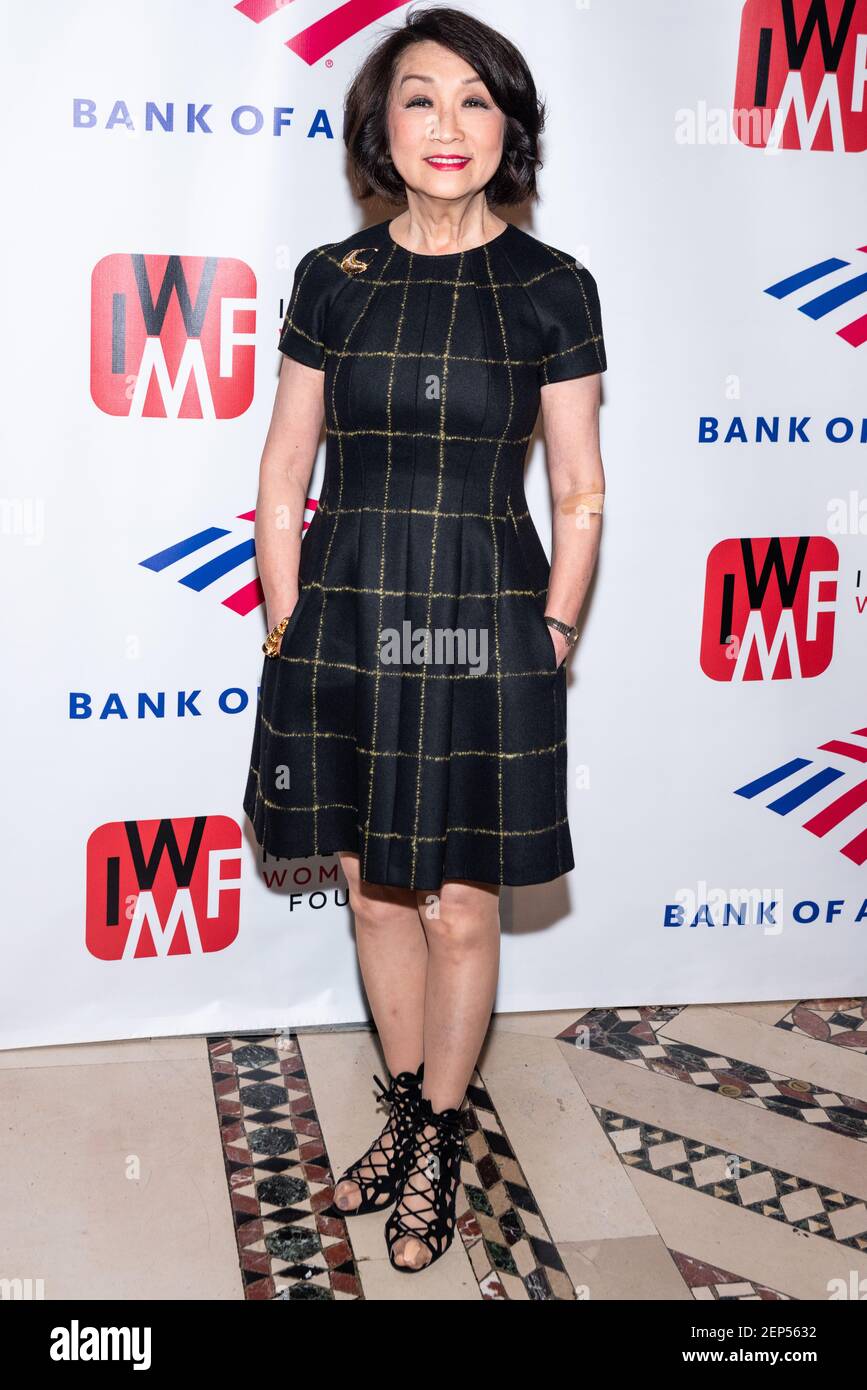 Journalist Connie Chung attends The International Women's Media ...
