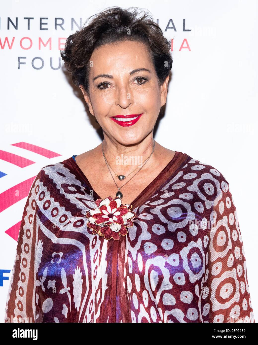 IWMF founder Raghida Dergham attends The International Women's Media Foundation's 2019 Courage ...