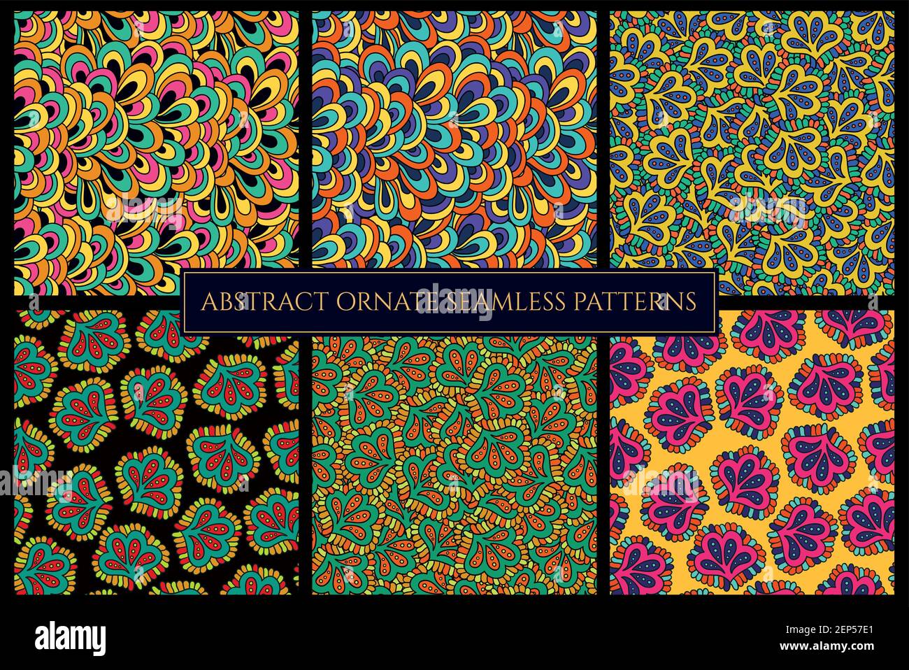 Psychedelic patterns hi-res stock photography and images - Alamy